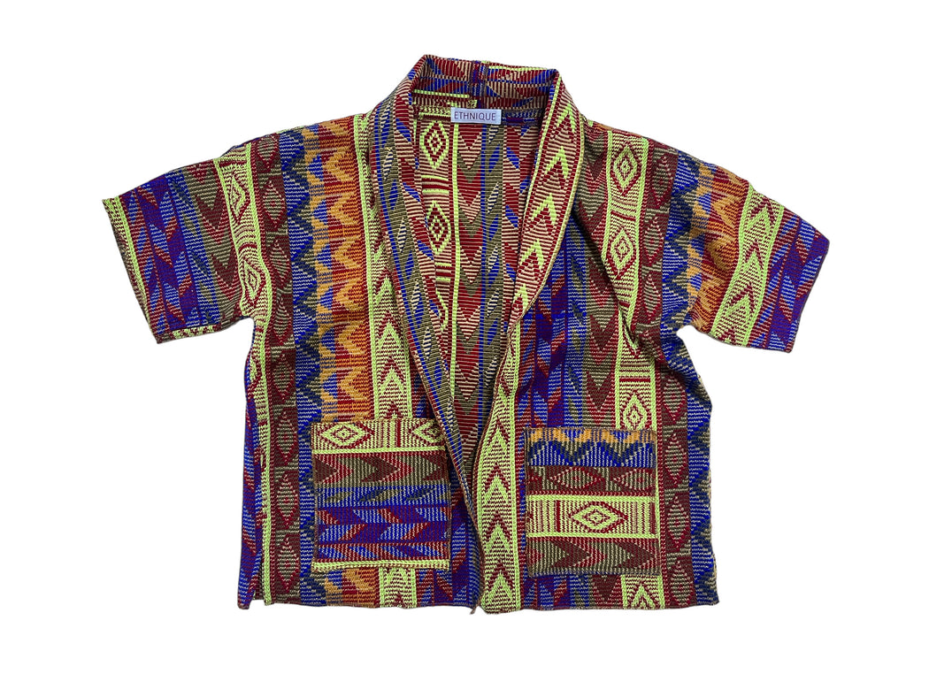 Samu Jacket In Majorelle – Shop Ethnique PH